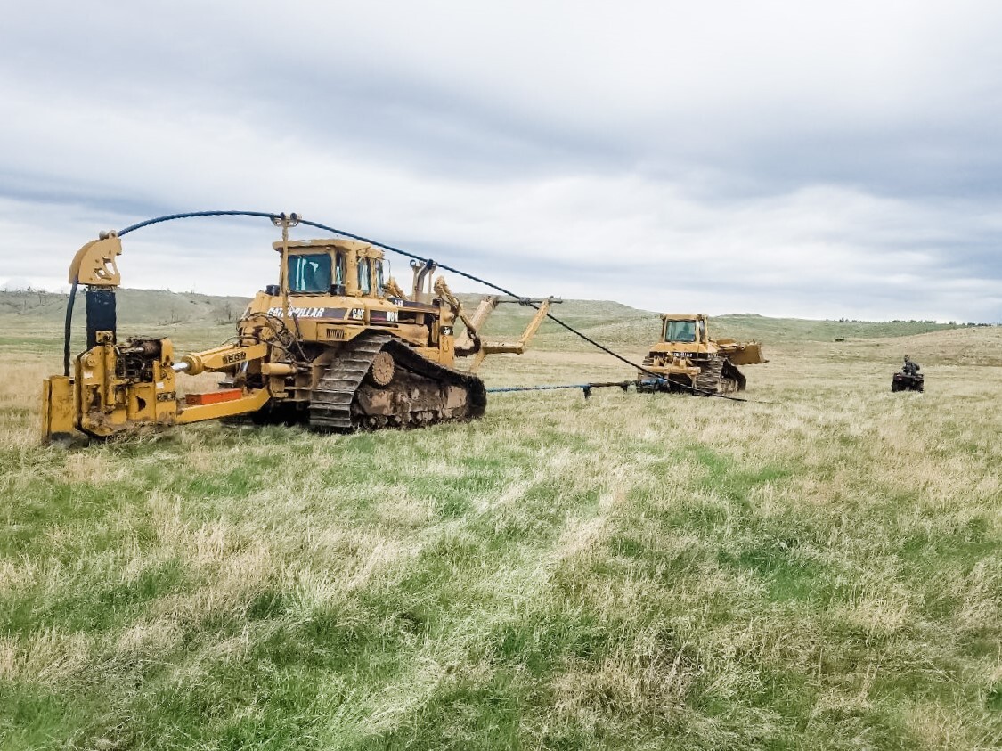 Trenching & Cable Plowing | JW Services, LLC