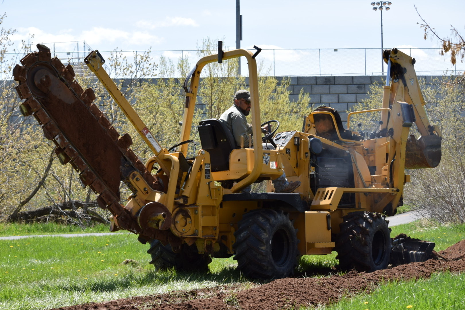 Trenching & Cable Plowing | JW Services, LLC